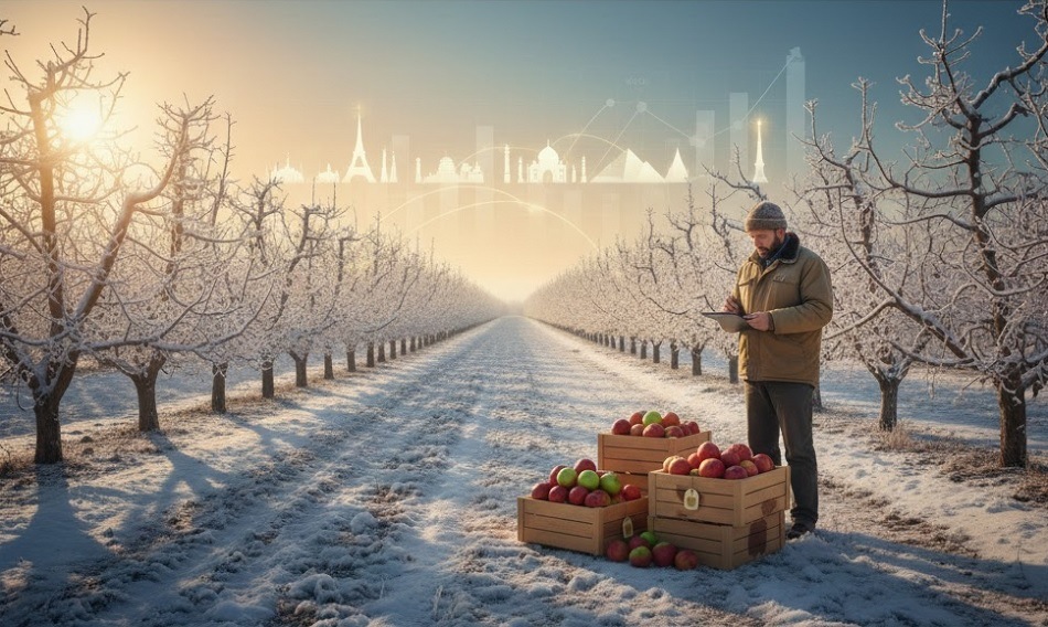 Rekordowy grudzień w eksporcie jabłek - Poland-export.pl